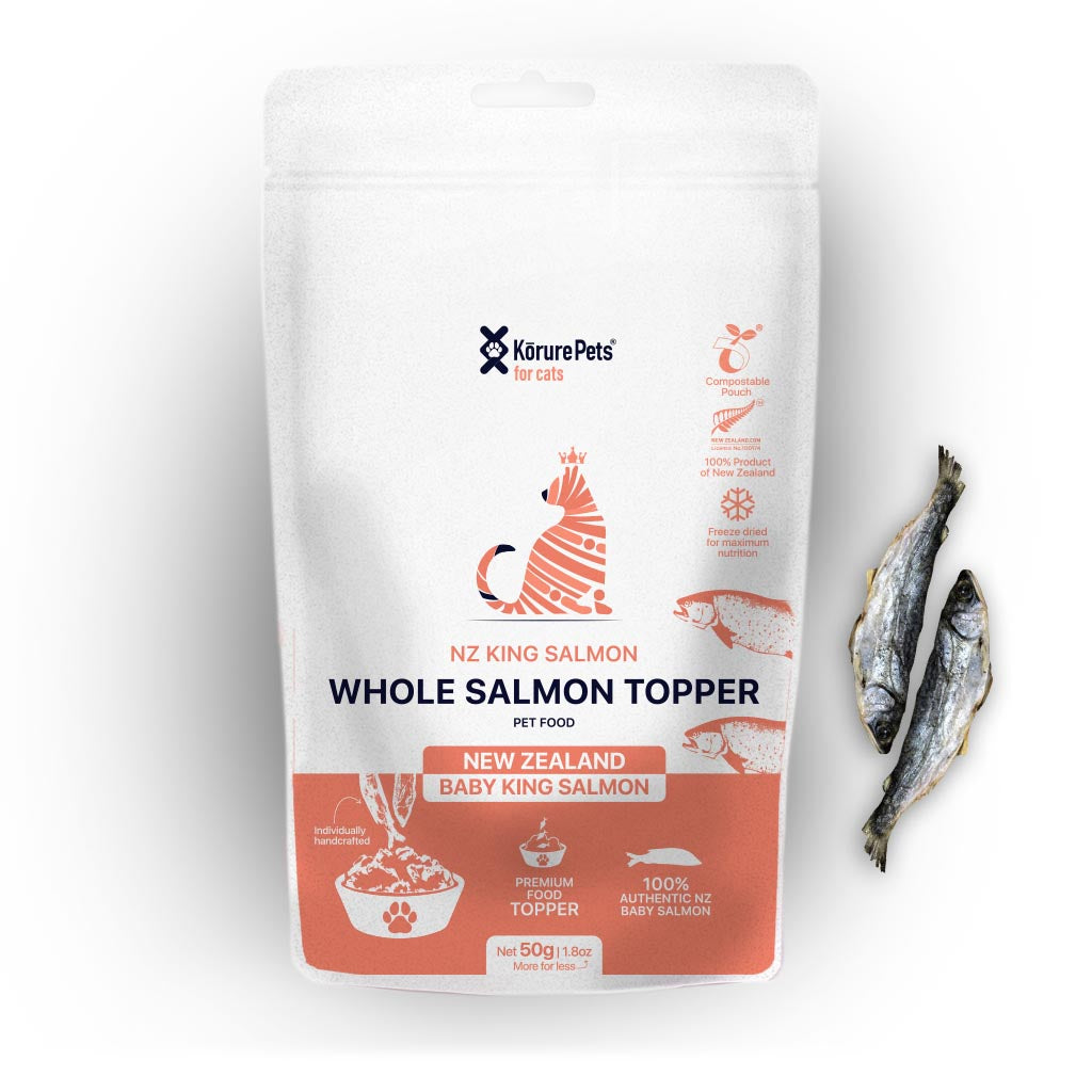 Cat Whole Salmon Topper – Korure Pets