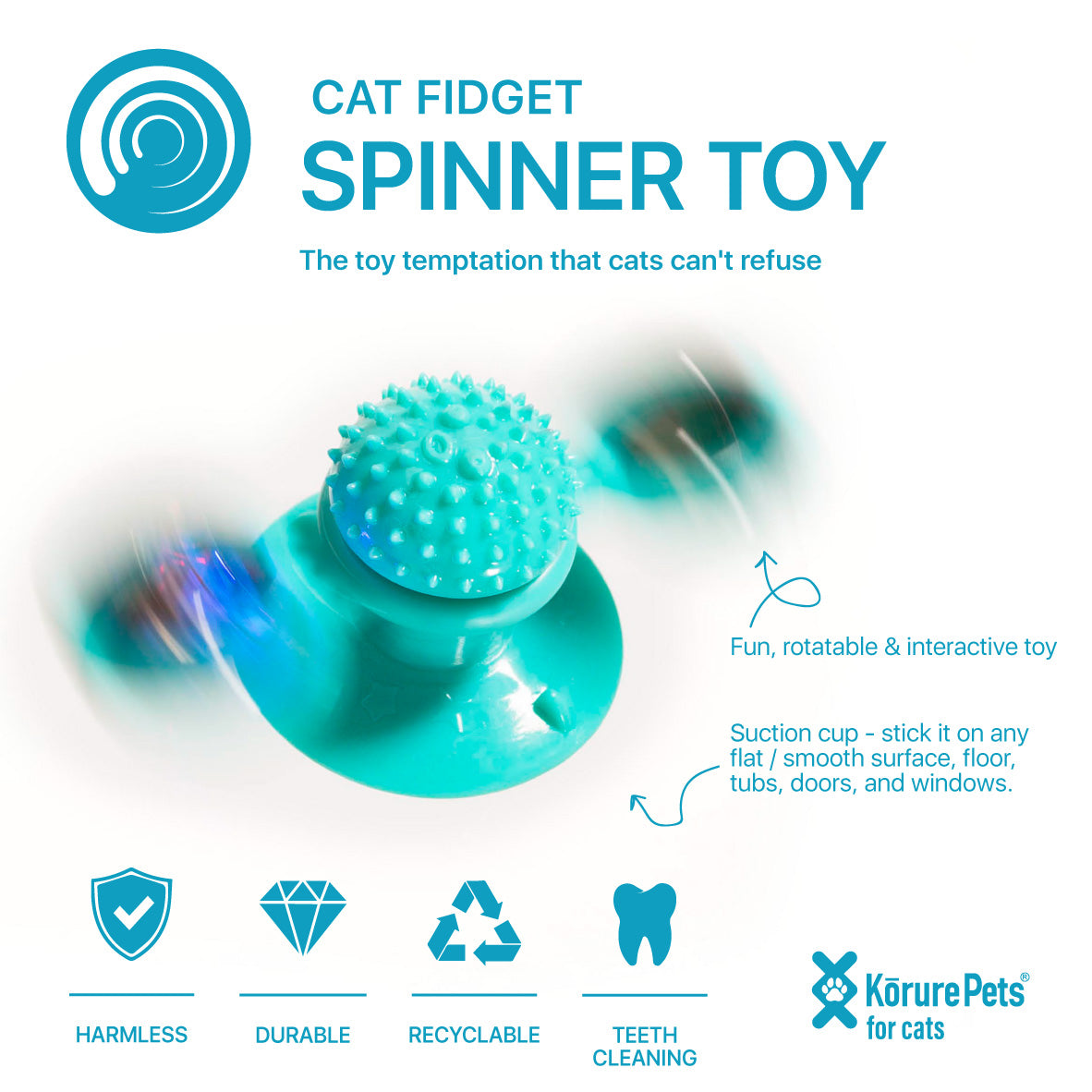 Cat Fidget Spinner Toy – Korure Pets